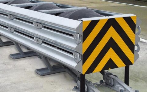 QuadGuard® M10 - MASH Crash Cushion | Ontime Guardrail